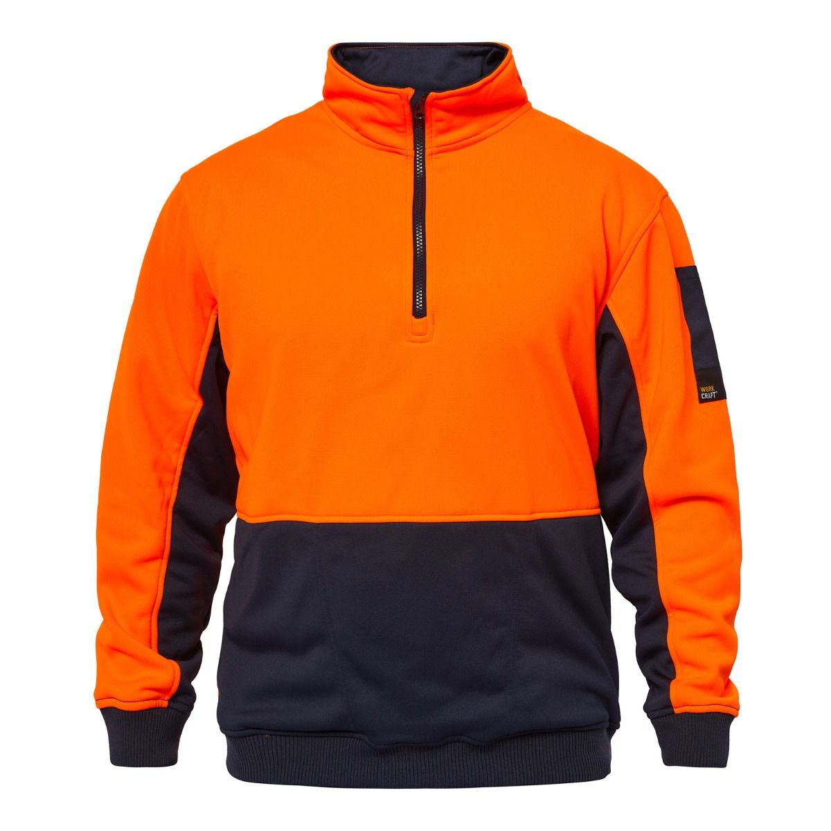 CREST HI VIS TWO TONE 1/2 ZIP PULLOVER – A2Z Promotions